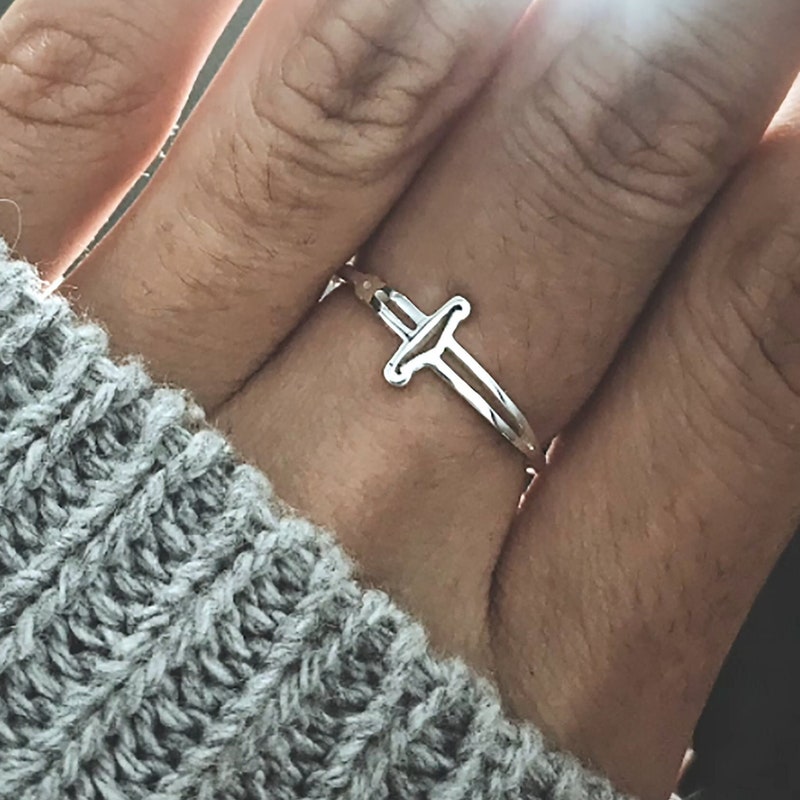 Sword Ring - Etsy