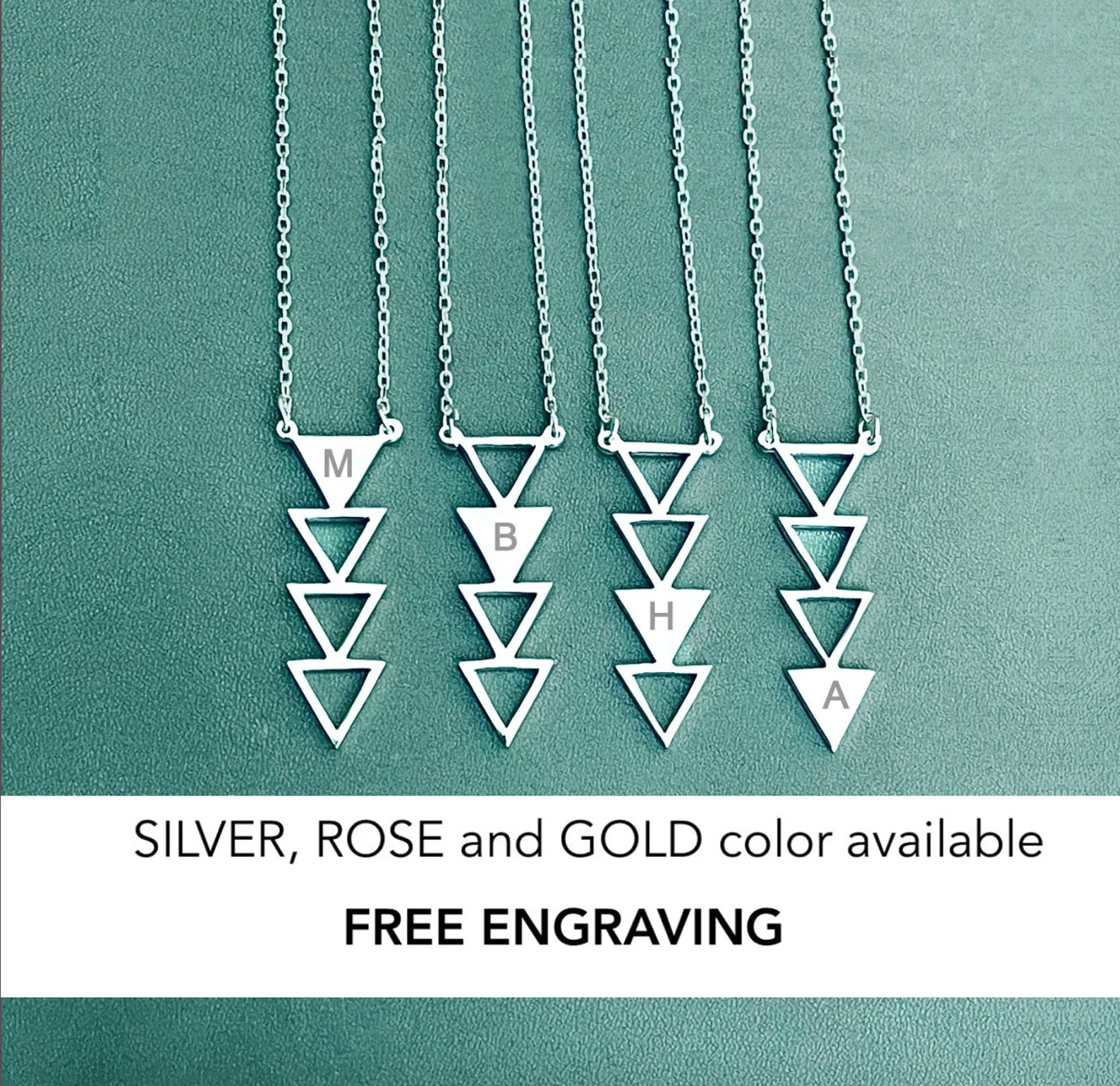 Best Friend Necklace for 4 Friendship Necklace 4 Sister | Etsy