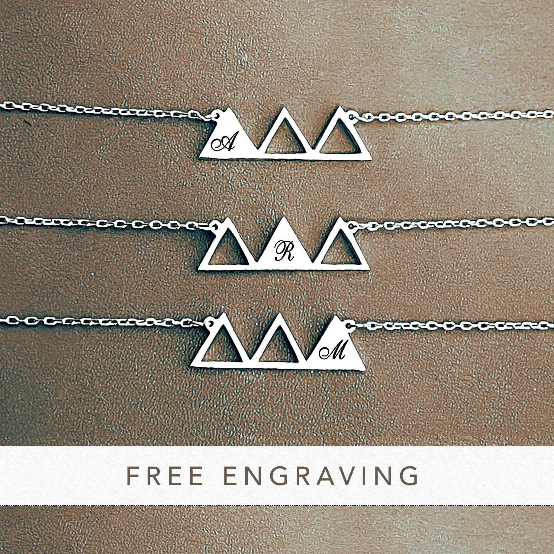 3 sibling necklace store