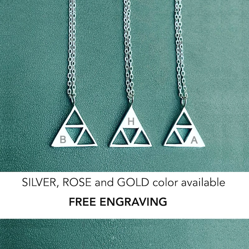 Friendship Necklace for 3 - Etsy