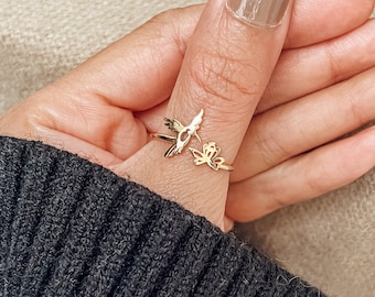 Bird Ring - Etsy