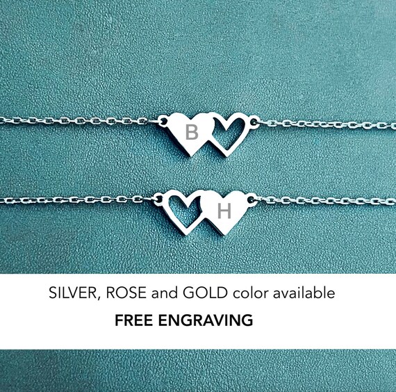 Sister Necklace for 2 Best Friend Necklace for 2 Friendship - Etsy