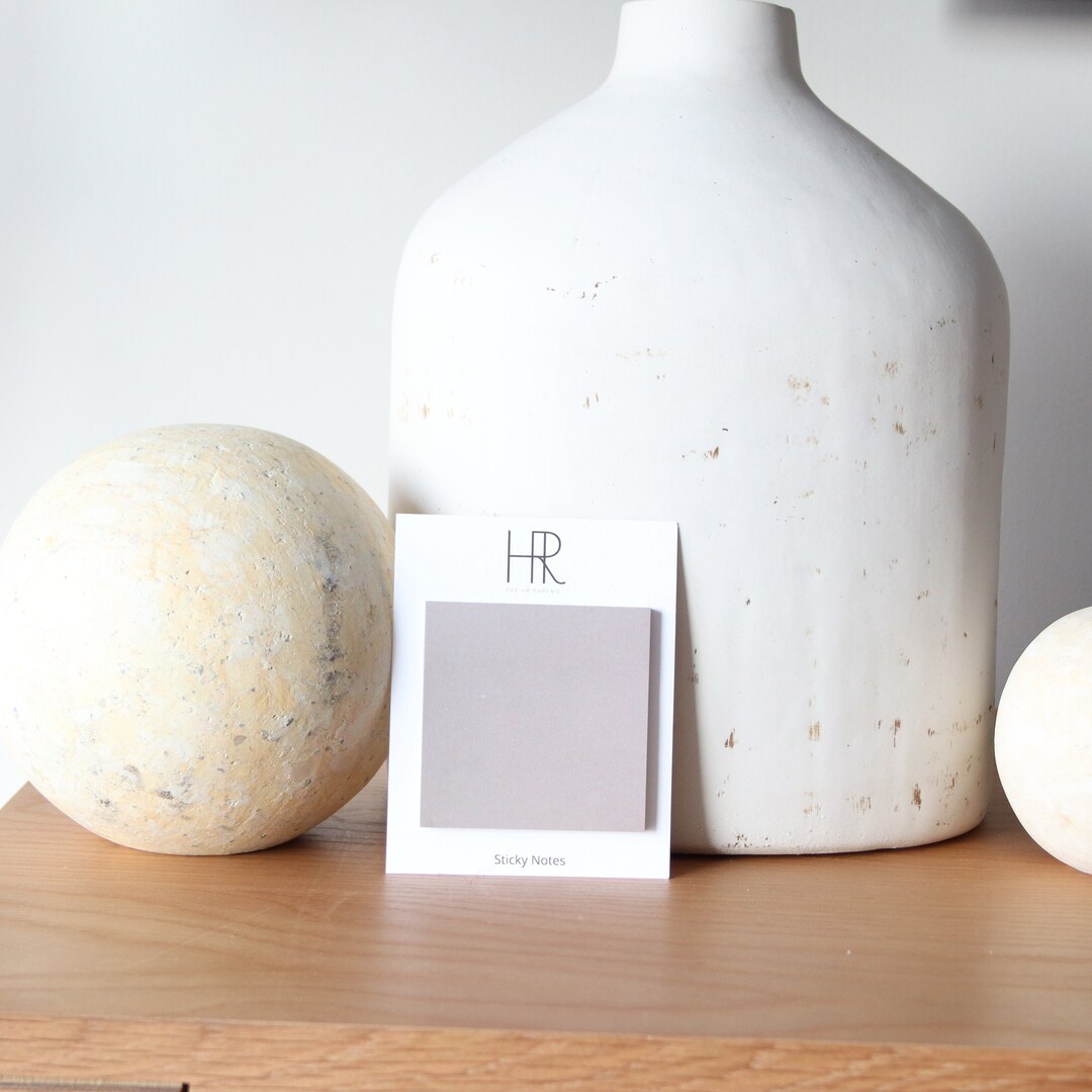 The HR Paperie Signature Sticky Notes I Premium Planner Post-it Notes I ...