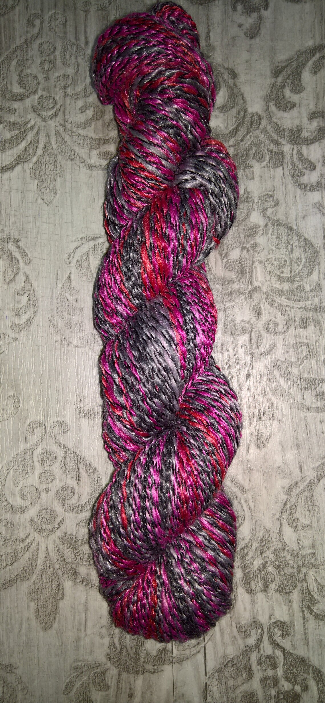 Gothic Rose Hand Spun Yarn 144g - Etsy