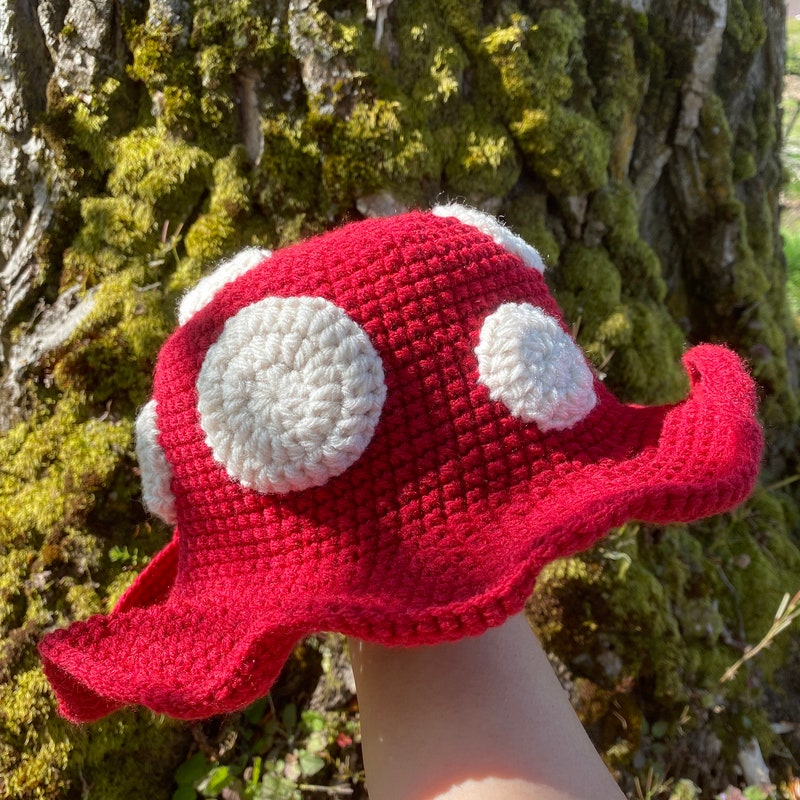 Mushroom Hat - Etsy
