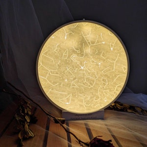 Custom Night Star Map Light for Wedding Gift - Anniversary ...