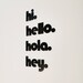 Hello Wall Decor Hello Sign Front Door Decor Welcome Sign - Etsy