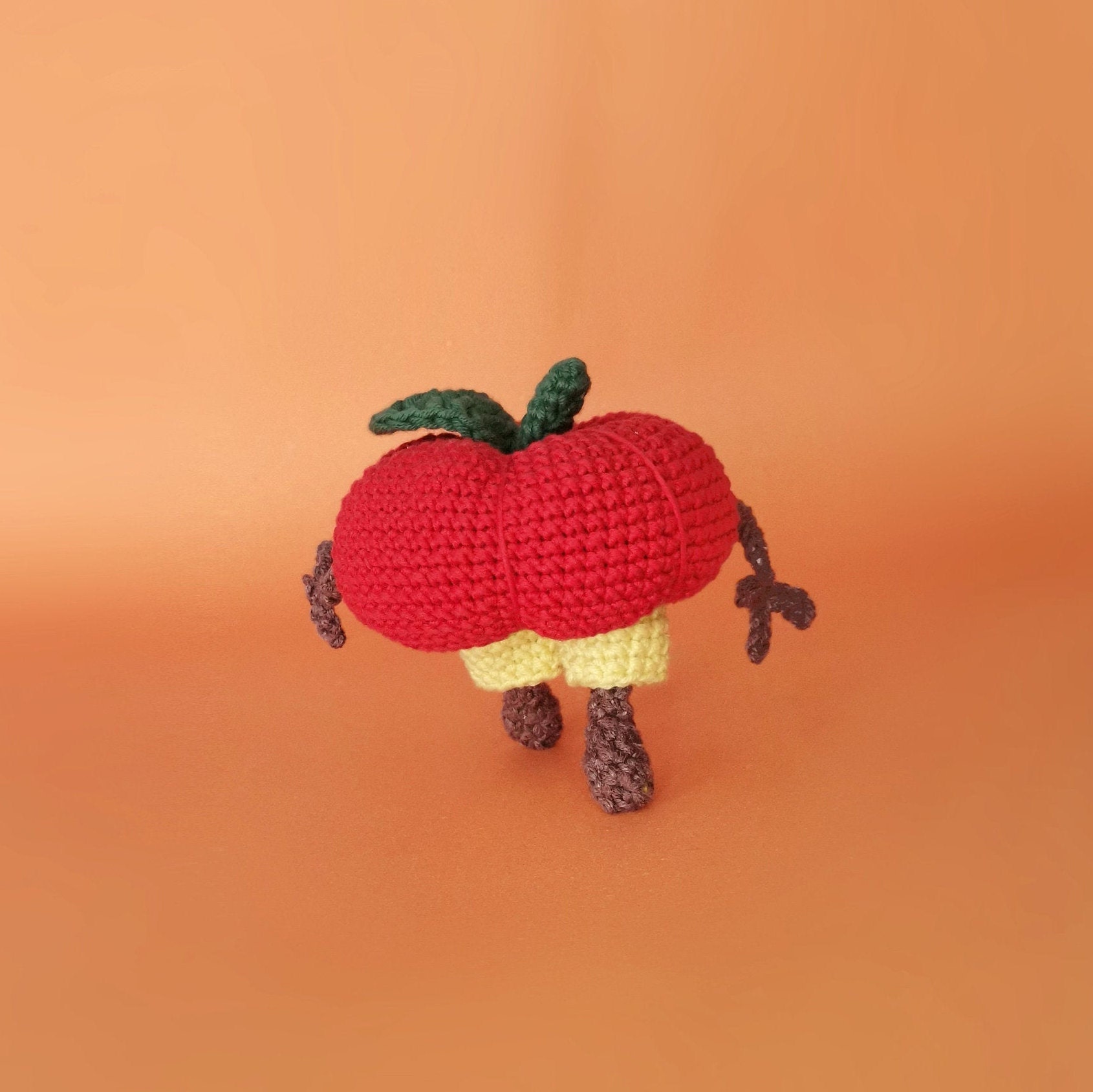 Strong Fruits Amigurumi PDF Pattern Sportsman - Etsy