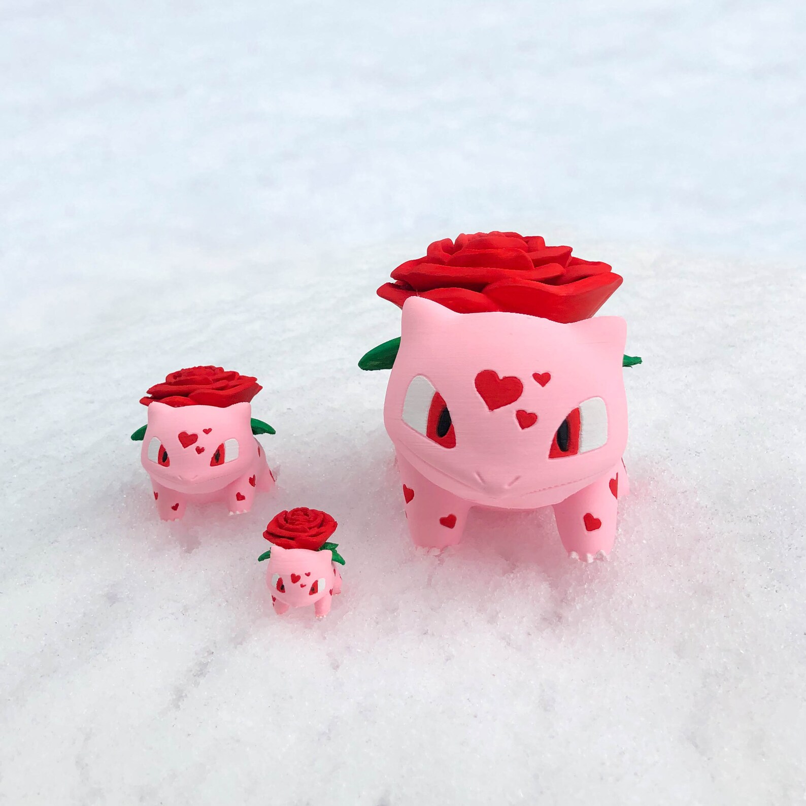 Pokemon Inspired Valentine Gift Bulbarose Rose Bulbasaur Cute ...