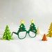Christmas Tree Funny Eye Glasses - 2024 Novelty Party Decor - Selfie ...