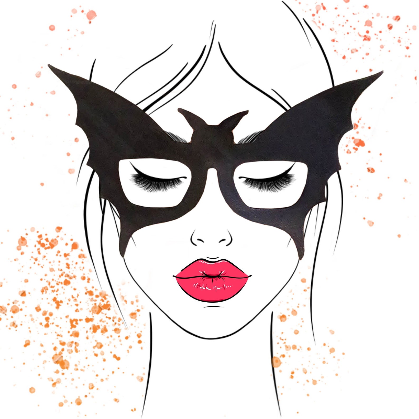 Halloween Bat Shaped Photo Props Eye Glasses - Funny Party Decor ...