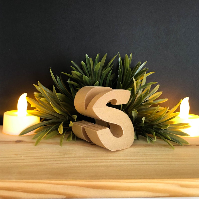 Typographical Sculpture With Initial Letters - Decorative Initials ...
