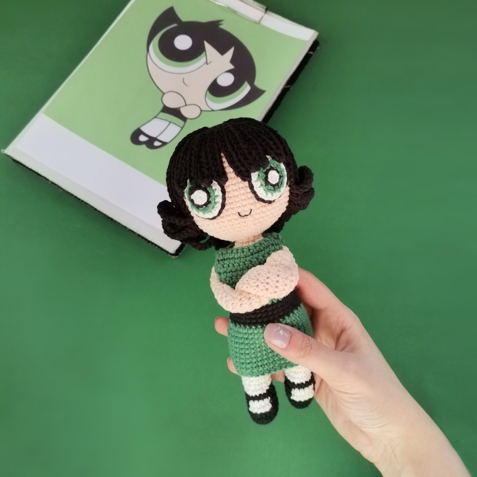 Buttercup Amigurumi powerpuff Girls Pattern Amigurumi - Etsy