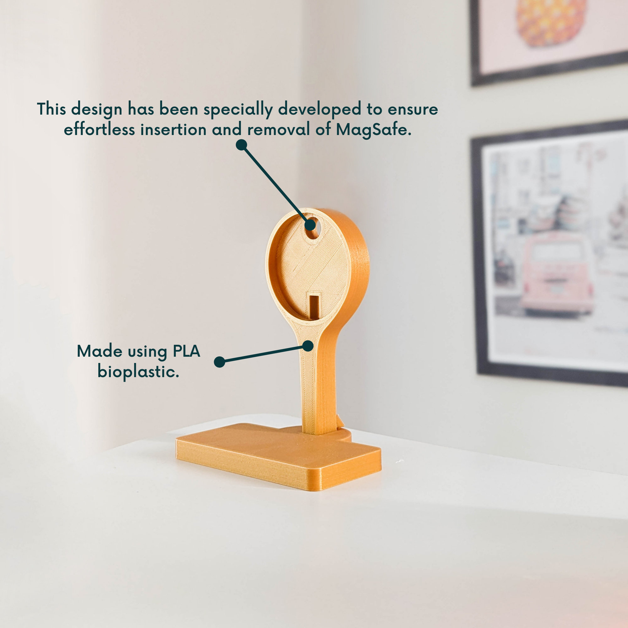 Apple Magsafe Charger Standby Stand Custom iPhone Magsafe - Etsy