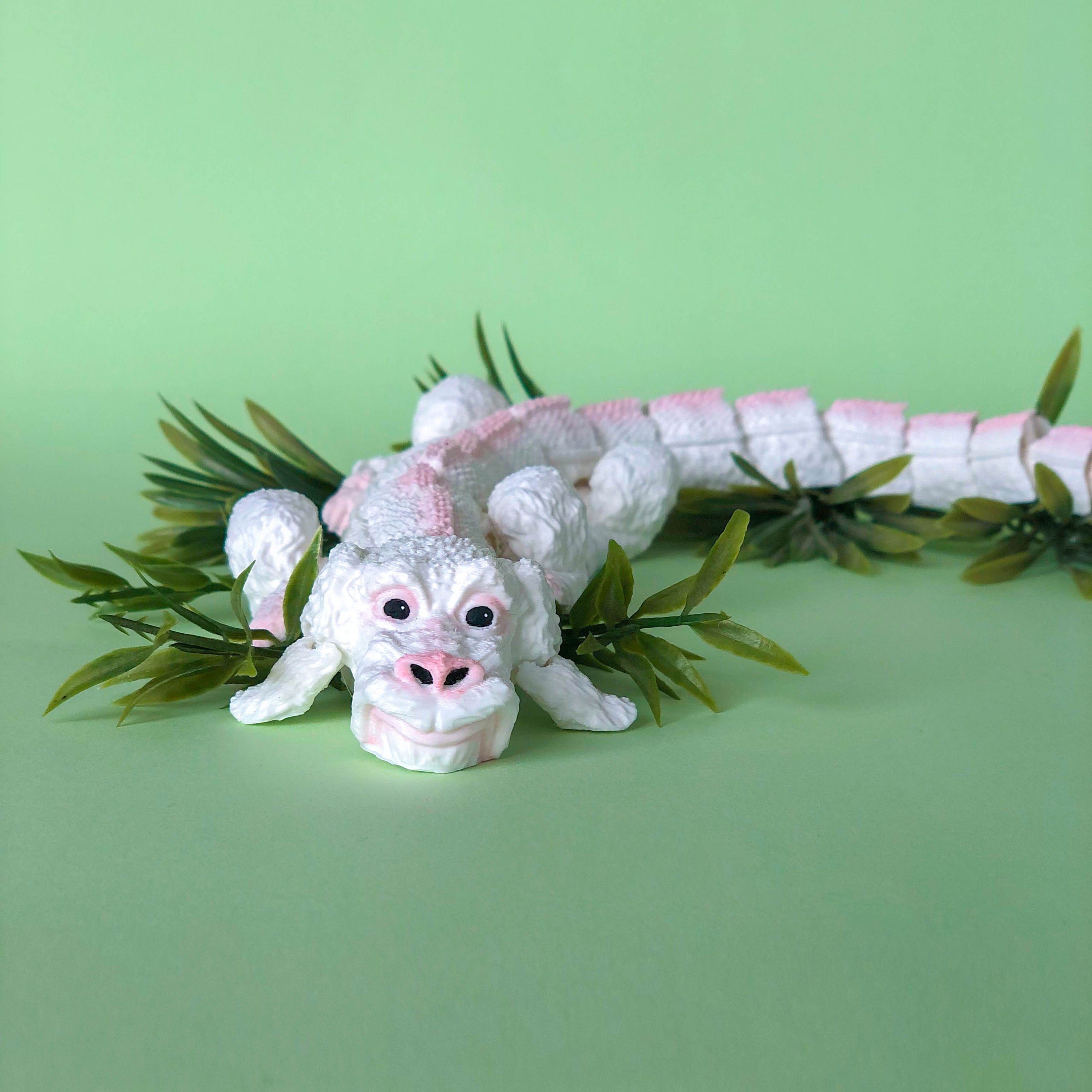 Flexi Falkor Inspired by the Neverending Story 3d Printed - Etsy