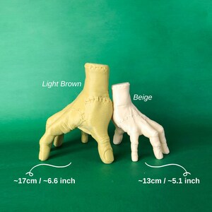 Realistic Thing Hand Wednesday Addams Inspired - 3d Printed Real Hand ...