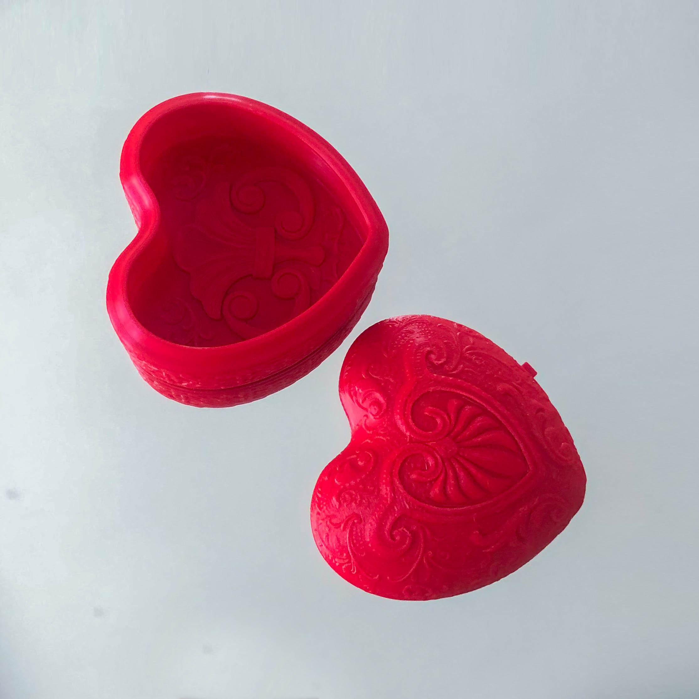 Heart Shaped Keepsake Gift Box Valentine Gift of Love - Etsy