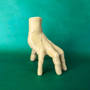 Realistic Thing Hand Wednesday Addams Inspired - 3d Printed Real Hand ...
