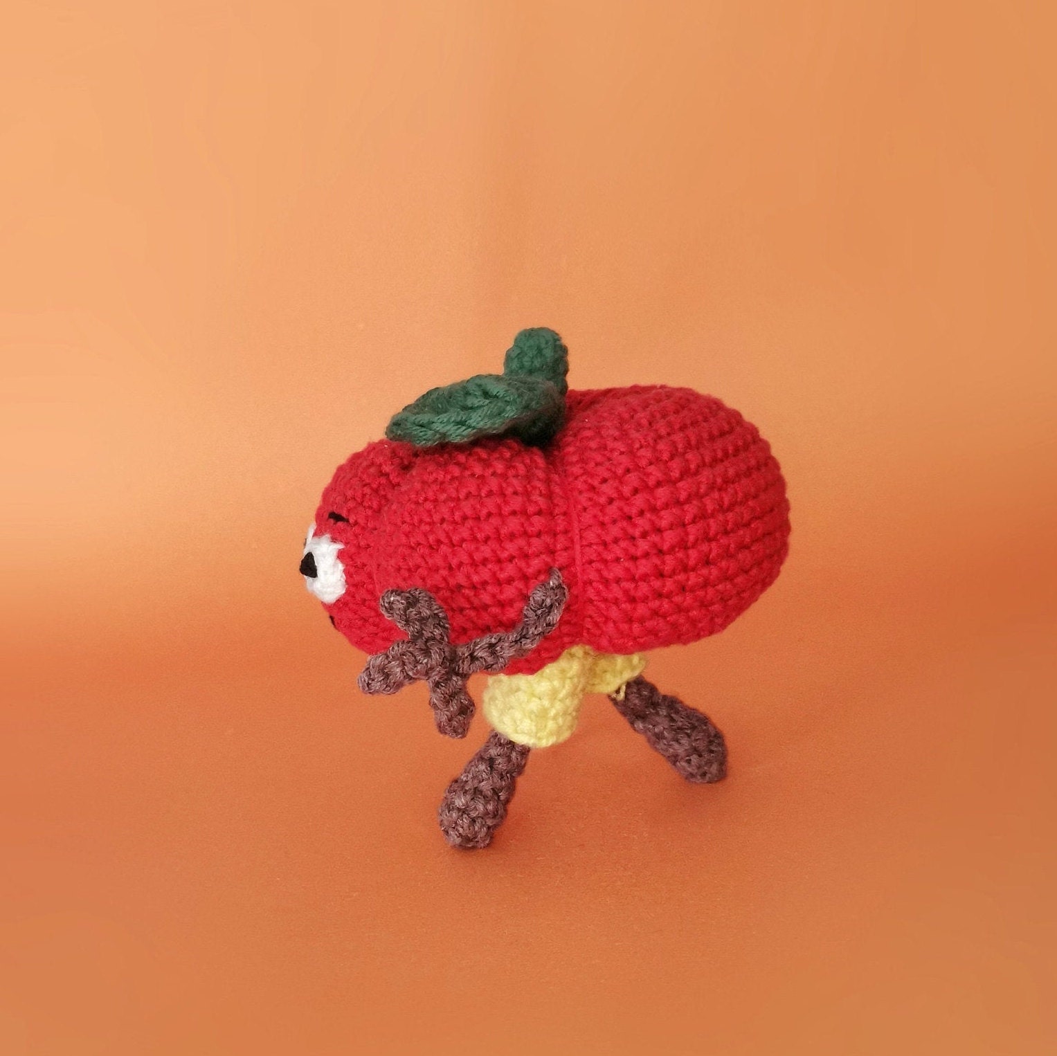 Strong Fruits Amigurumi PDF Pattern Sportsman - Etsy