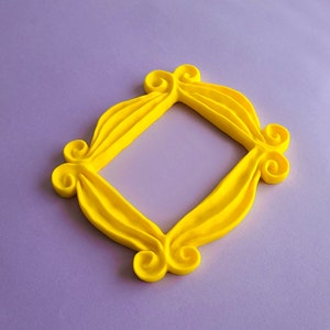 Friends TV Show Frame - 3D Printed Yellow Peephole Door Decor - Etsy