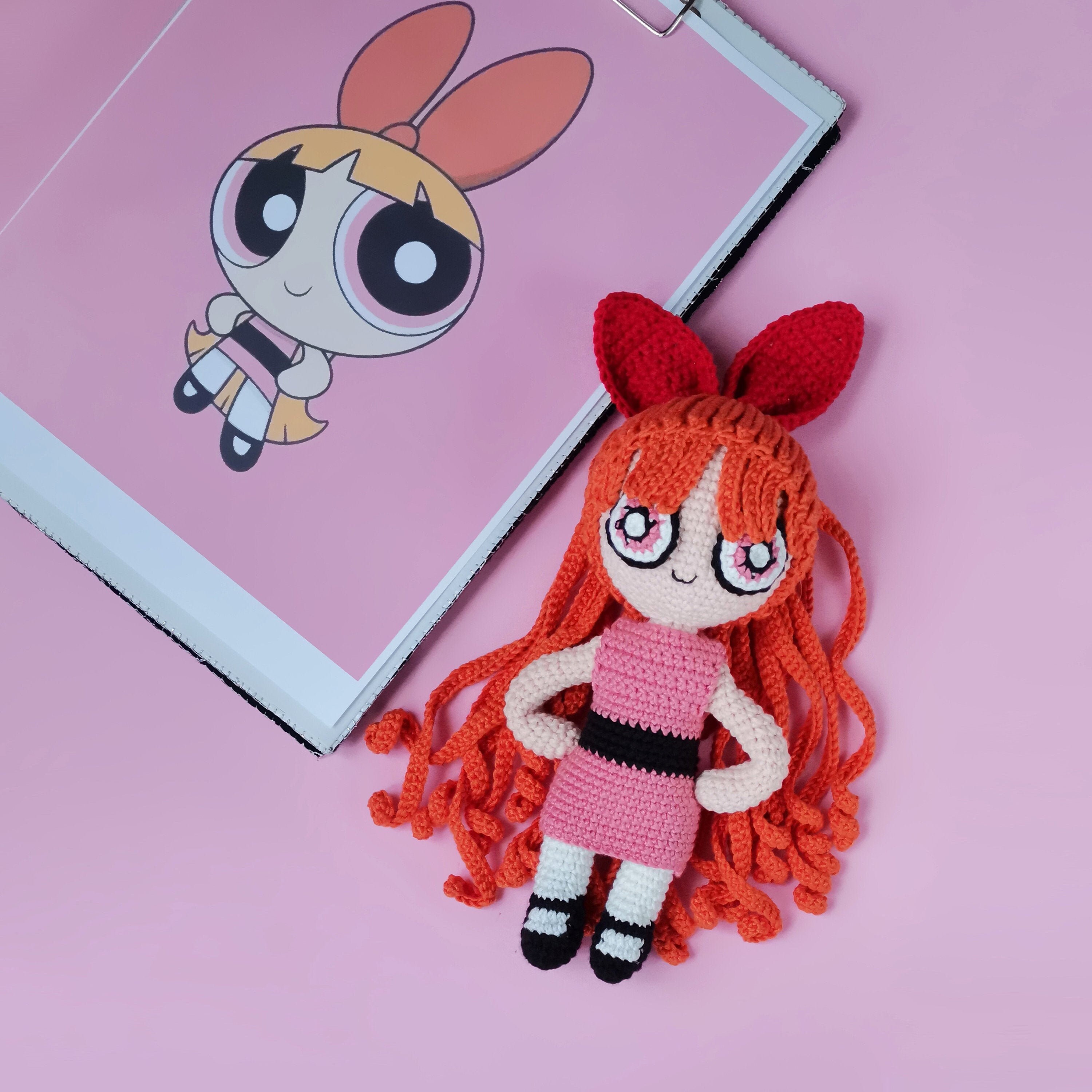 Blossom Amigurumi powerpuff Girls Pattern, Amigurumi Blossom PDF ...