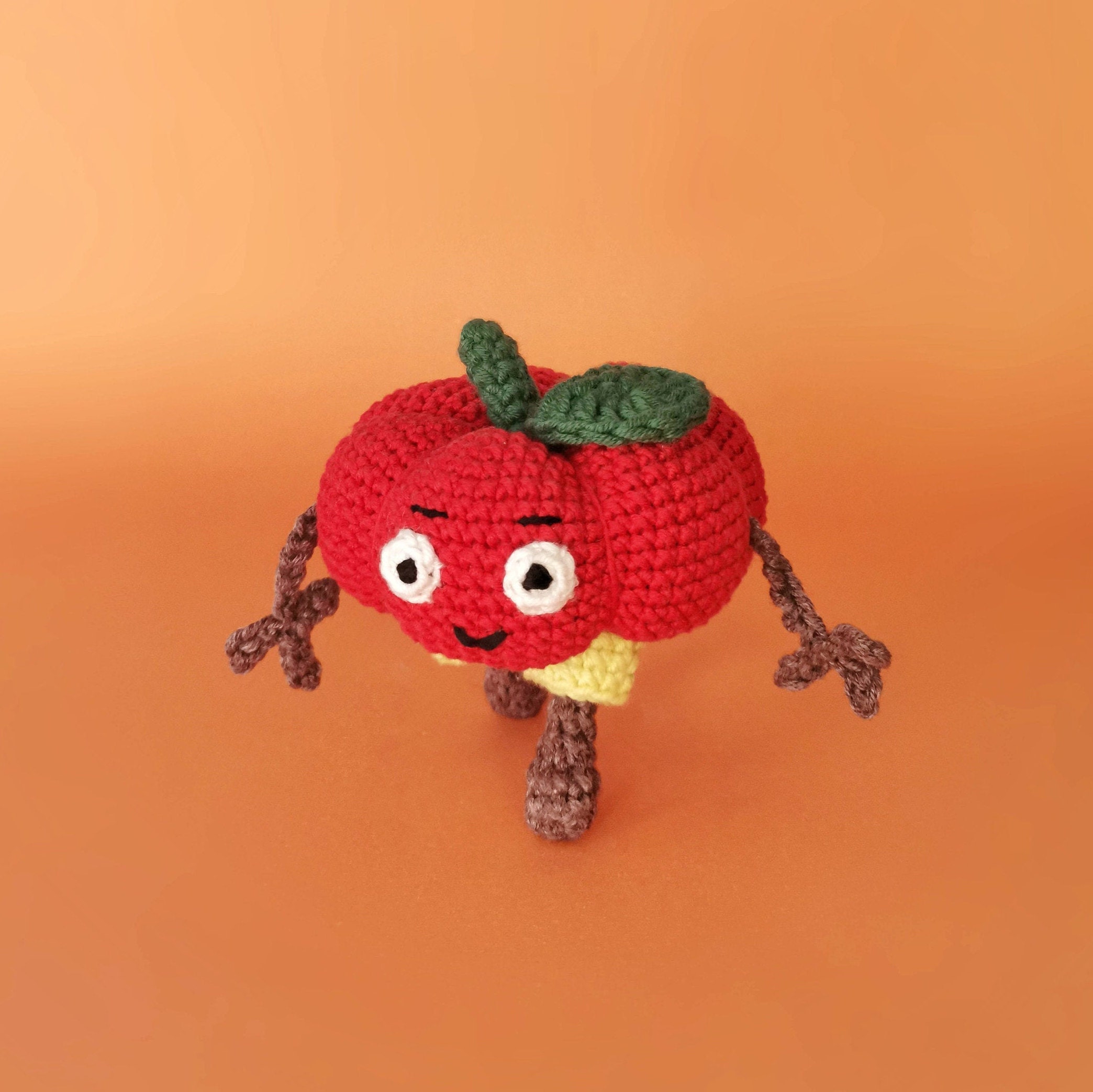 Strong Fruits Amigurumi PDF Pattern Sportsman - Etsy