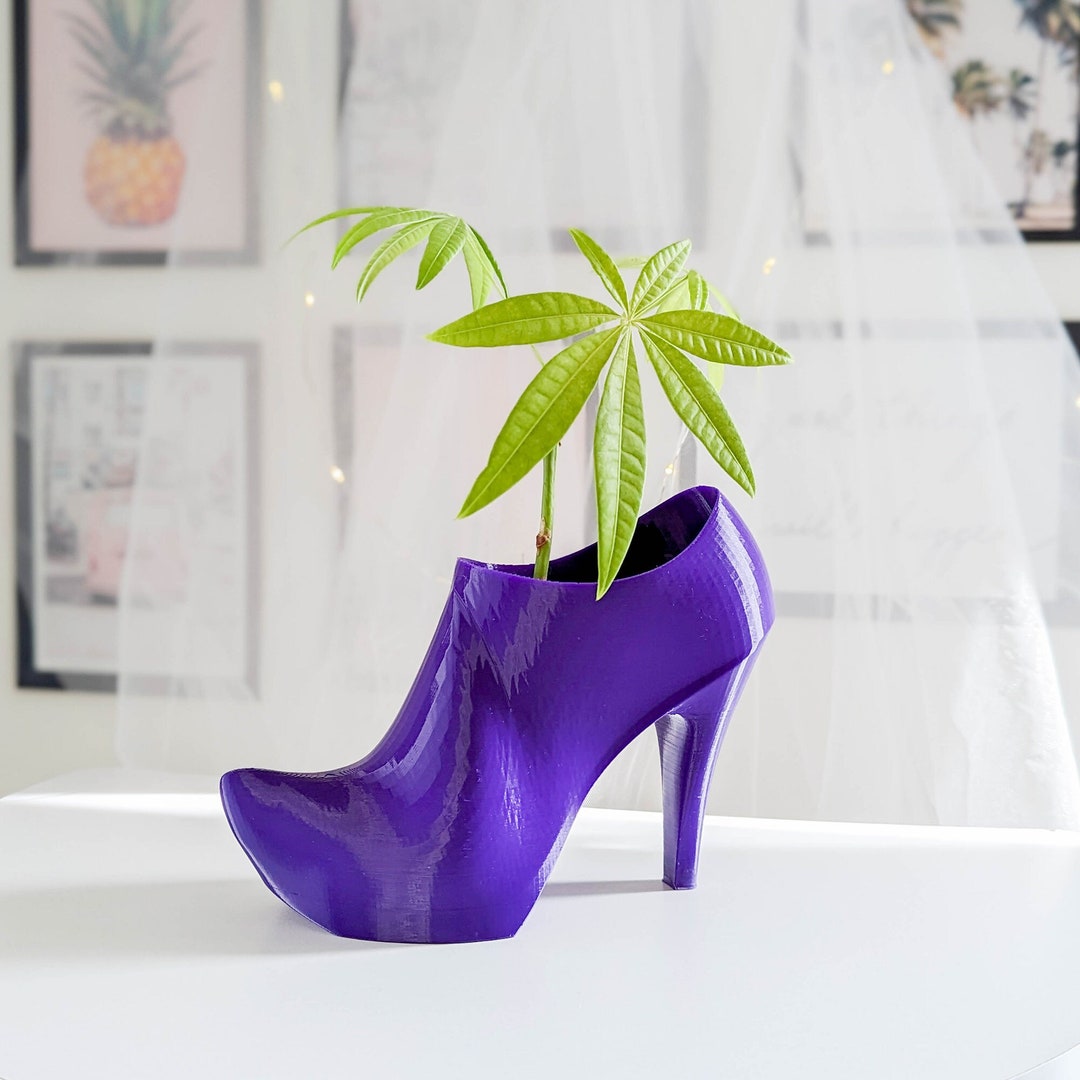 Decorative Heel-shaped Indoor Plant Pot - High-heels Air Plant ...