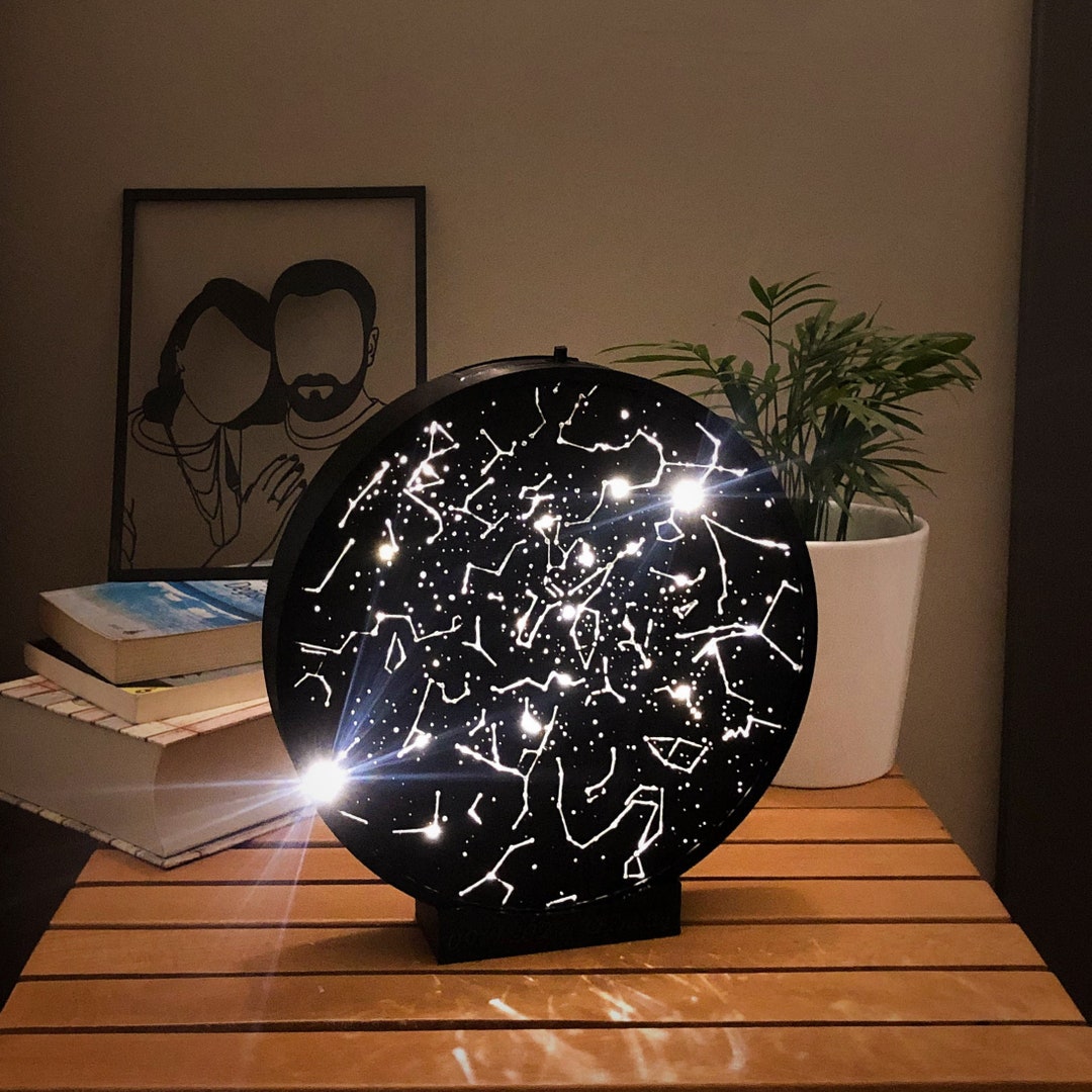 Star Map Custom Night Light Valentines Gifts - Personalized ...