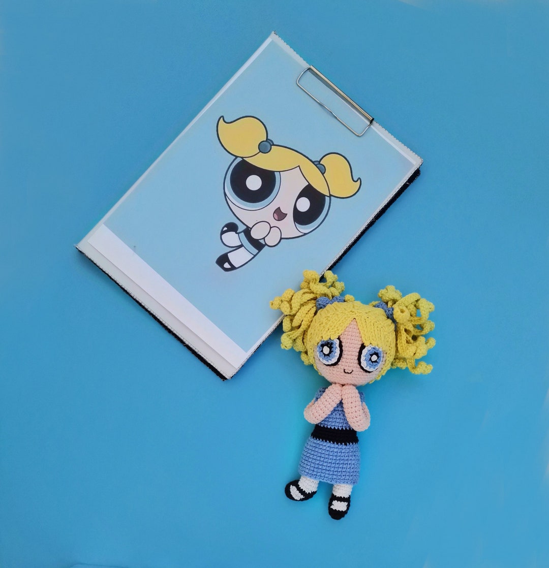 Bubbles Amigurumi -powerpuff Girls Pattern, Amigurumi Bubbles PDF ...