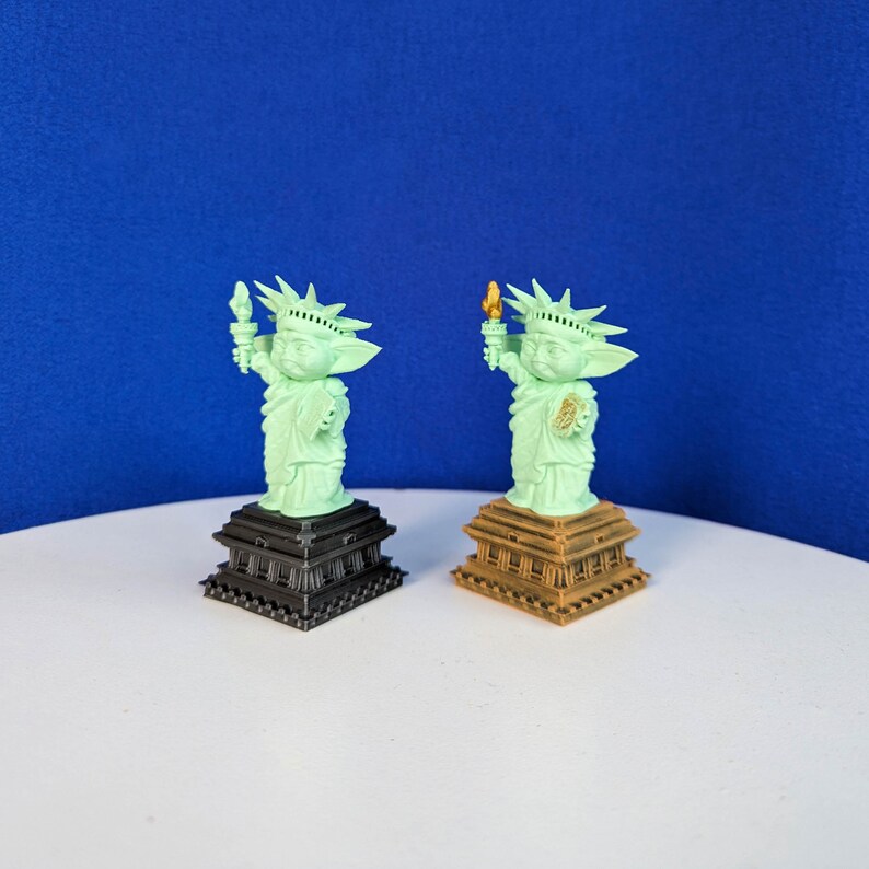 Statue of Liberty Fan Art Lady Liberty Figurine 3D Printed - Etsy