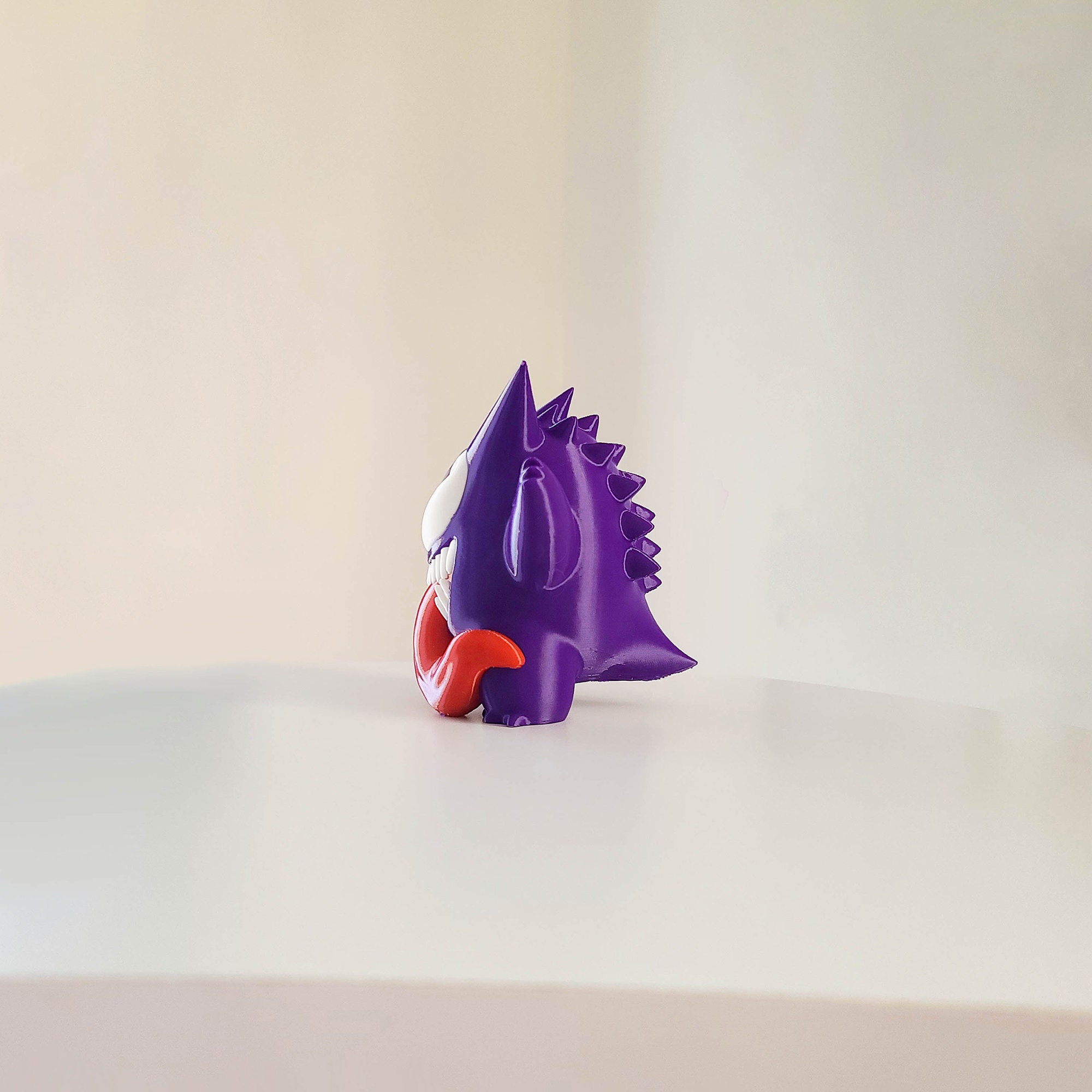 Symbiote Gengar Ghost Pokemon Figure, Multicolor Gengar Desk Toy ...