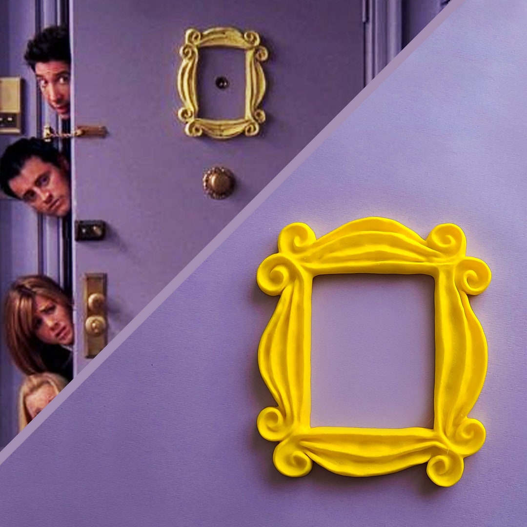 Yellow Peephole Frame From TV Series - the One Where We - Frame in ...