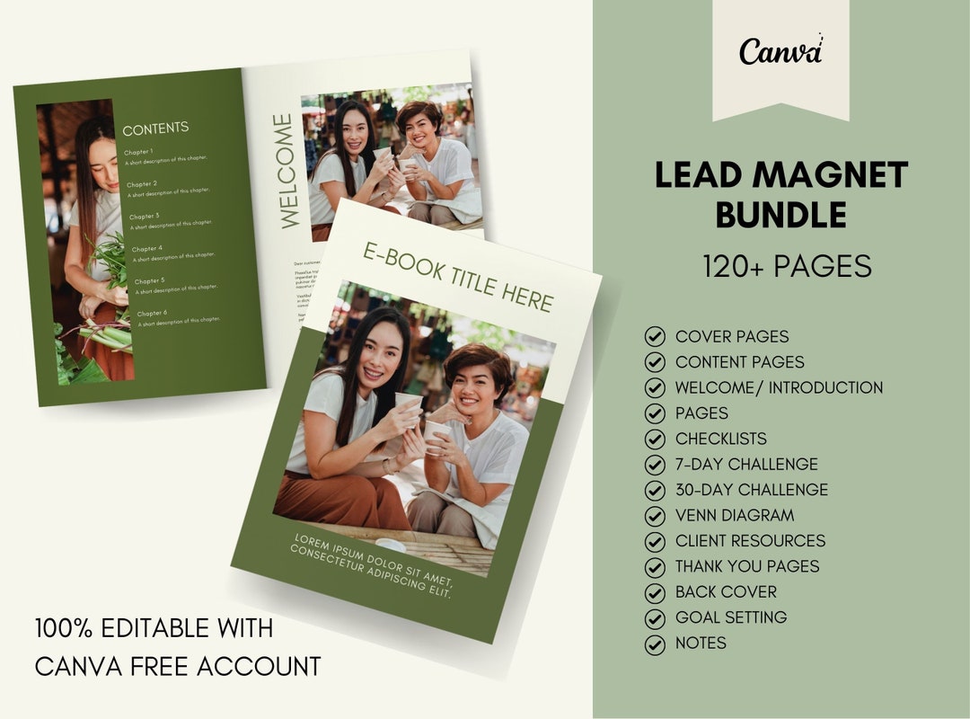 Lead Magnet Template, Coaching Template, Coaching Worksheets, Lead ...