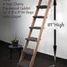 Cat Ladder - 8 Step Cherry Hardwood | Lets Cats Climb Indoors to Reach ...