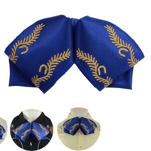 Handcrafted Mexican Mariachi Band Bow Tie Embroidered Moño Rojo Bordado ...