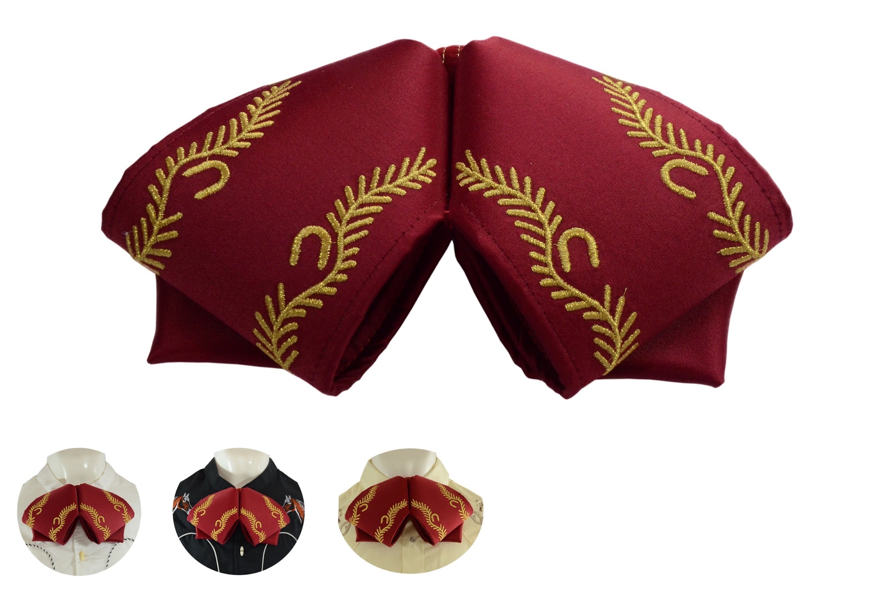 Handcrafted Mexican Mariachi Band Bow Tie Embroidered Moño | Etsy