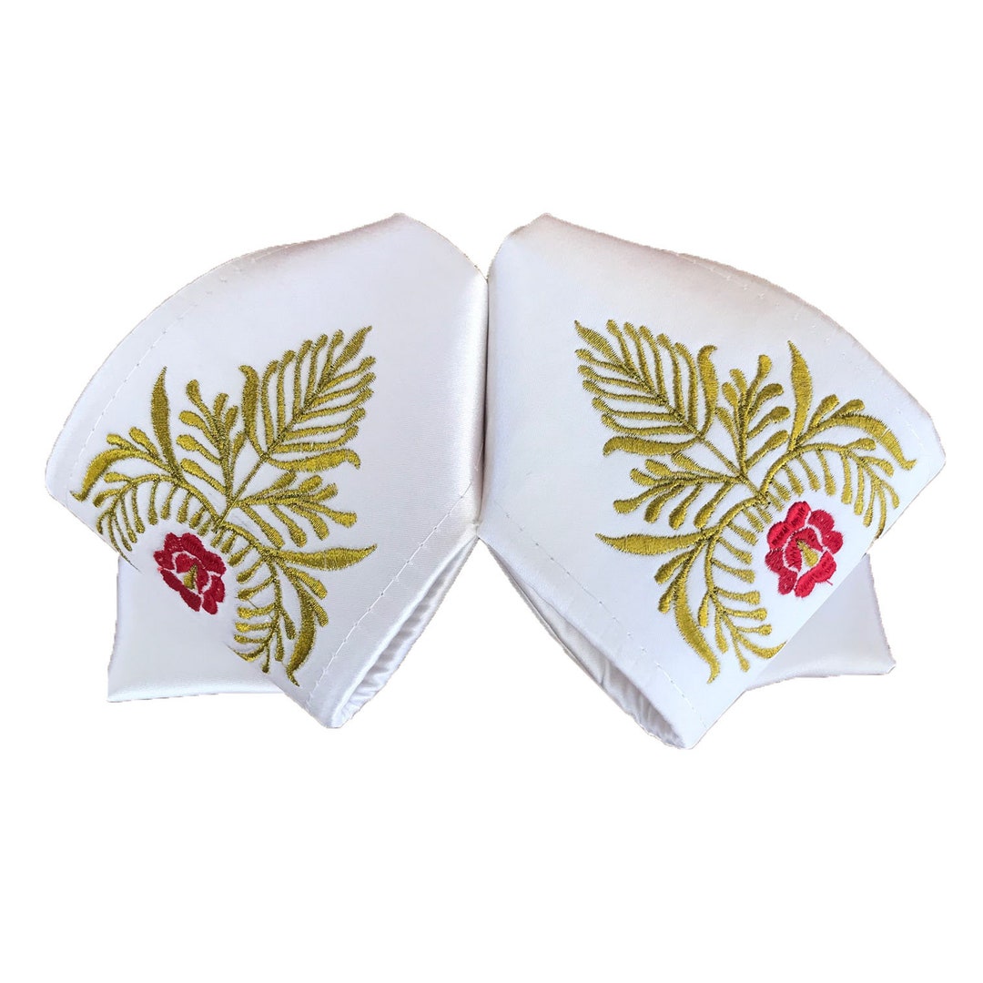 Hello Mariachi Bun in 3 Color Green Flowers Mexican Bow Charro Bow Tie ...