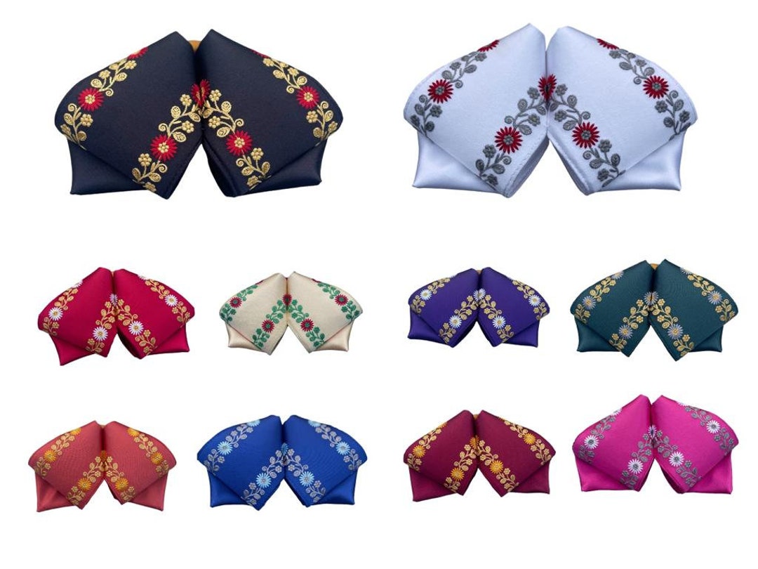 Hello Mariachi Unisex Professional Mariachi Charro Bow Tie Mexican Bow ...