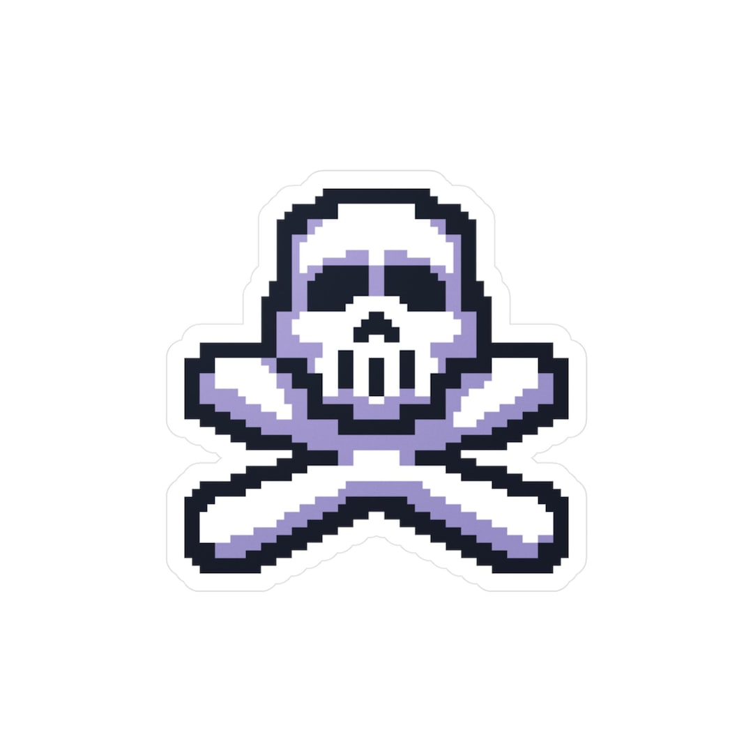 PK Skull Vinyl Decals, Runescape Fan Art Stickers, Gaming Laptop Decals ...