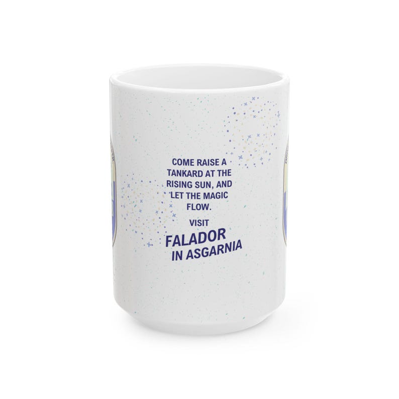 Runescape Fan Art Ceramic Mug, Wizard's Mind Bomb Fantasy Tankard ...