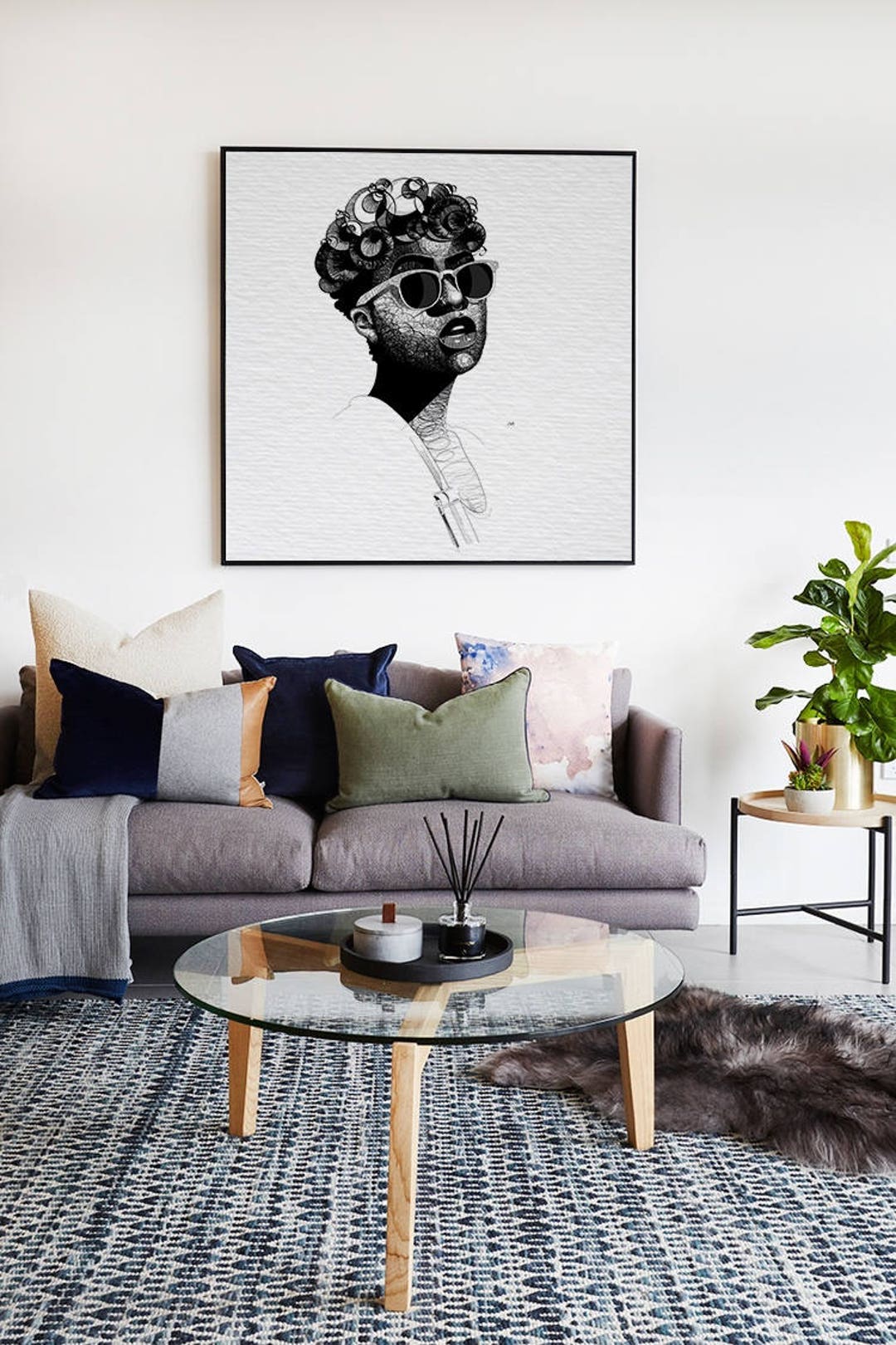 AYABA African Art African American Art Afrocentric Art - Etsy