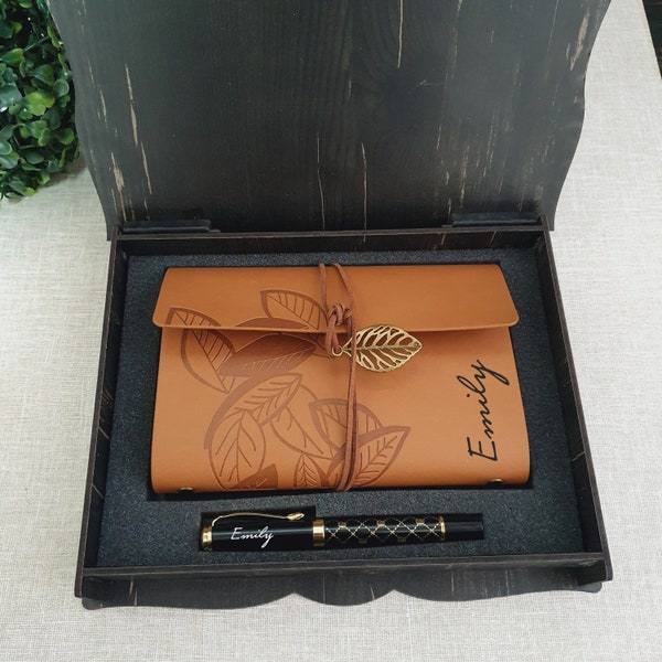 Notebook and Pen Set - Etsy