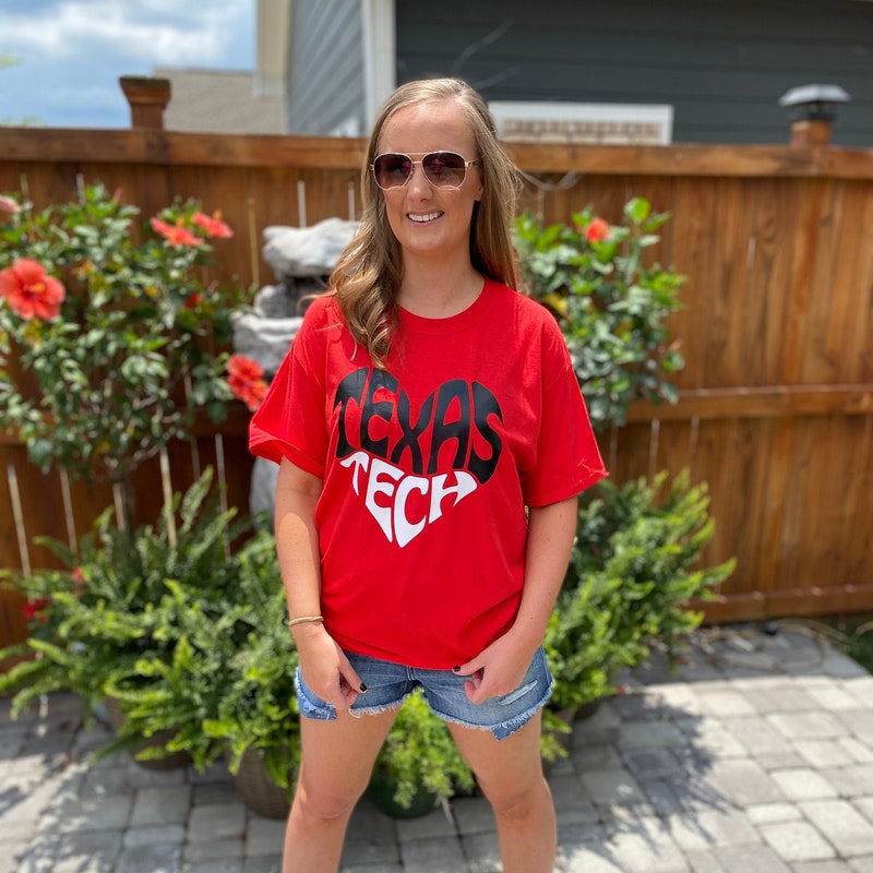 Texas Tech Mom Shirt - Etsy