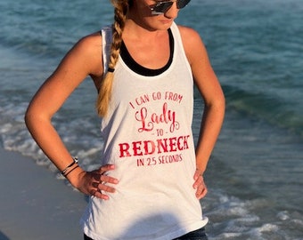 Redneck Tank Top | Etsy