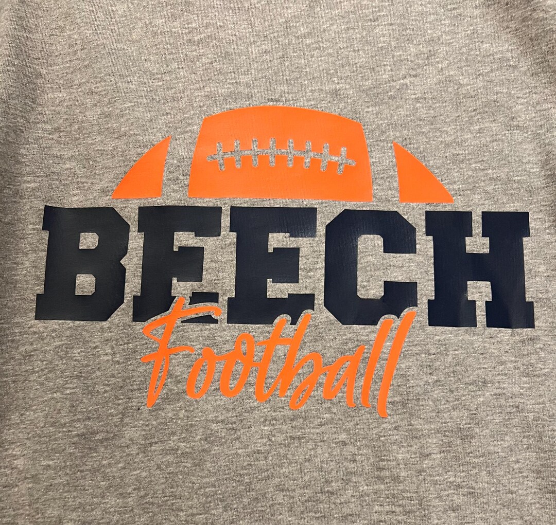 Beech Football T-shirt - Etsy