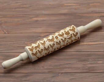 Rooster Rolling Pin | Etsy