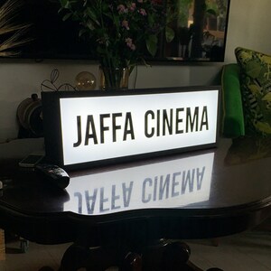 Store Front Light Box Sign. Company LED Sign. Bar Restaurant Light up ...