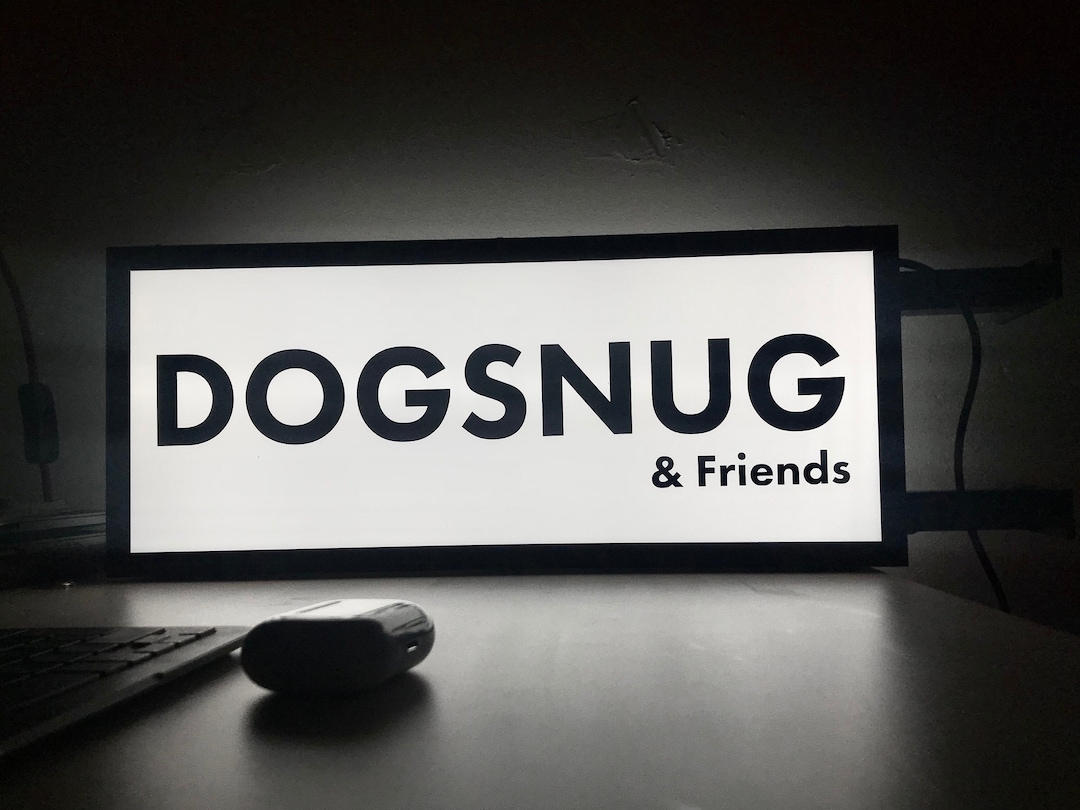 Light Box Store Front Sign. Company Business Sign. Double Sided ...