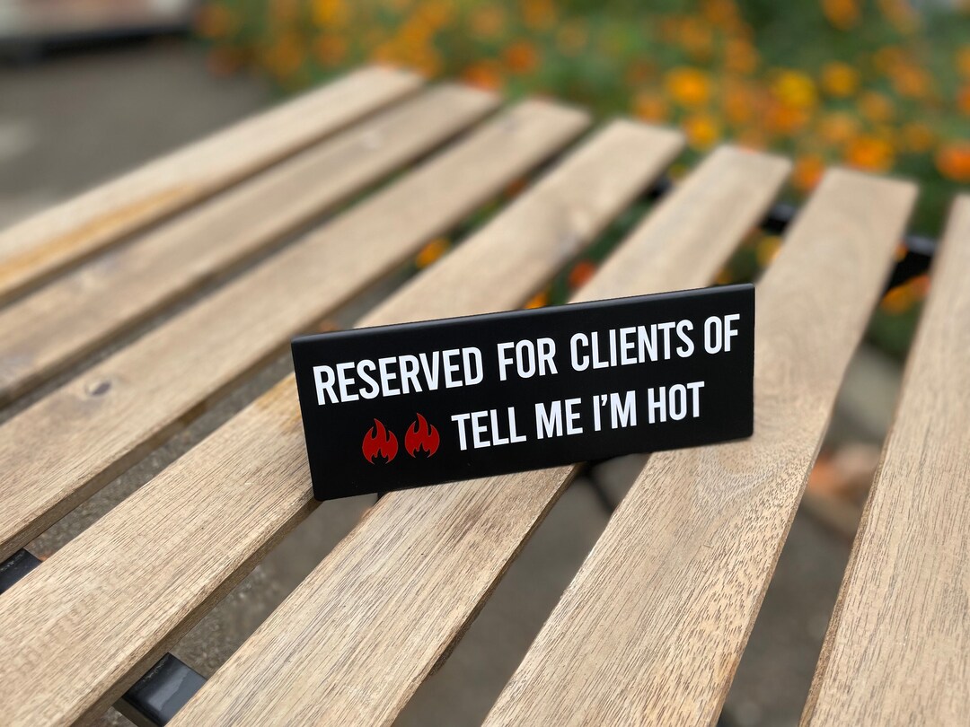 Personalized RESERVED Metal Sign, Outdoor Aluminum Sign With Custom ...