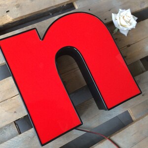 Outdoor Sign for Shop LED Sign Metal Letters Lights, Letters LED ...